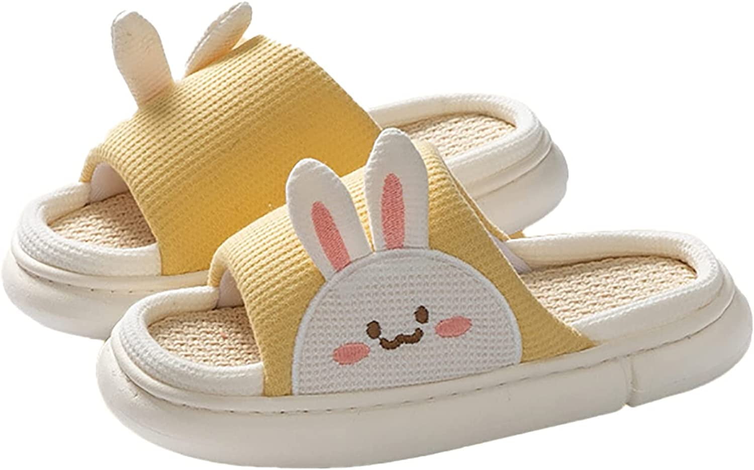 conrtems Linen Slippers - Lightweight, Safe and Non-Slip, Breathable ...