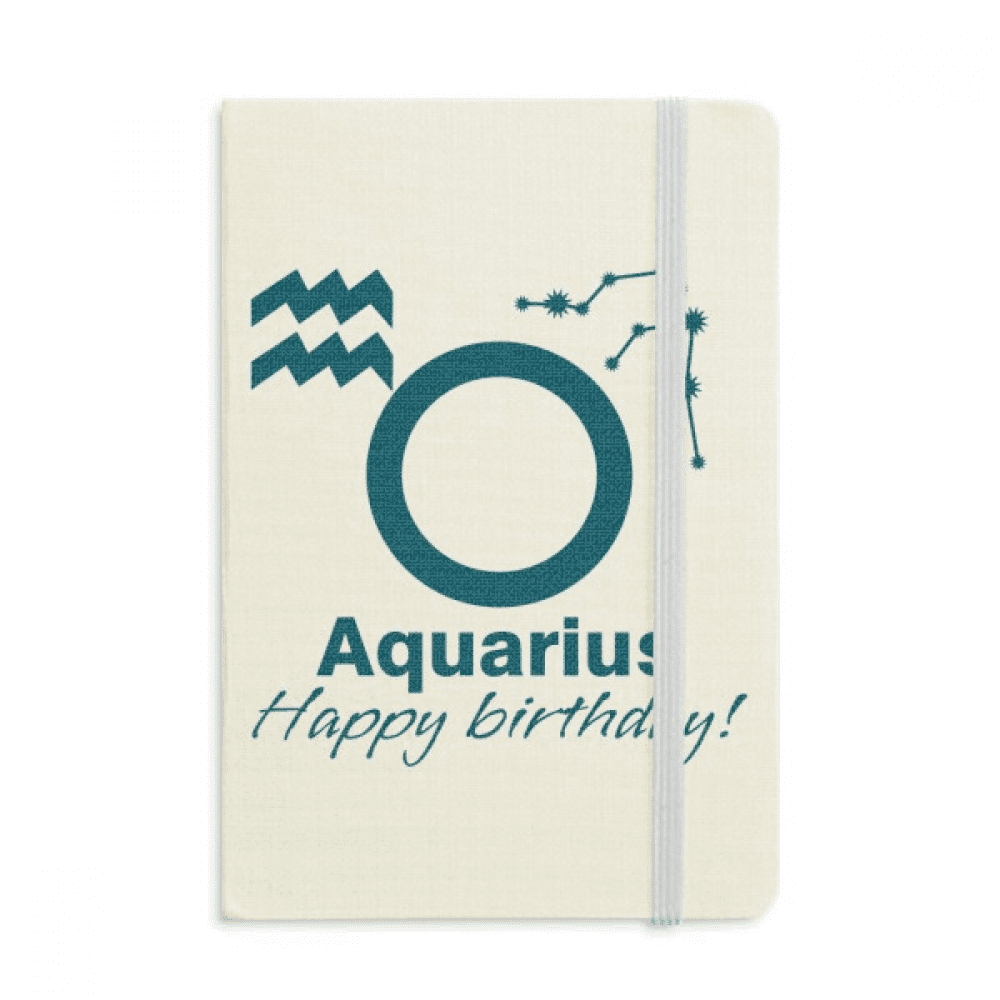 constellation fate birthday celebration notebook official fabric hard ...