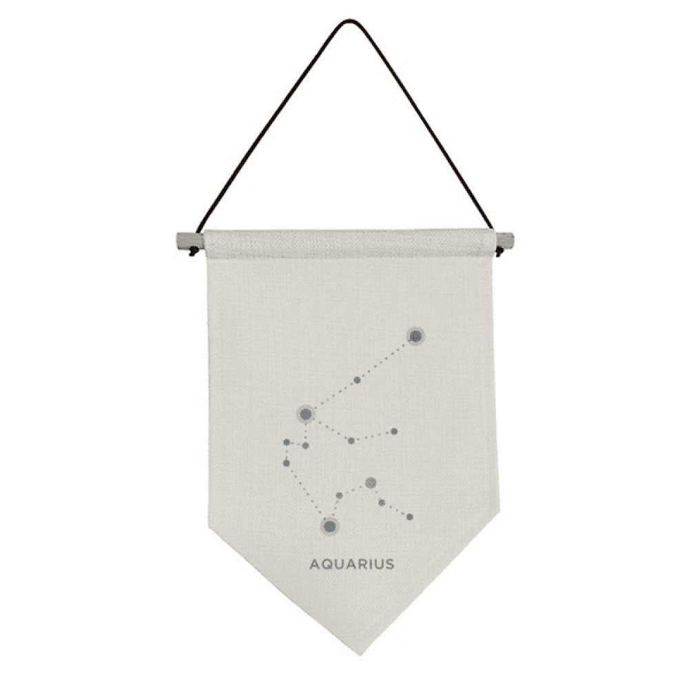 constellation sign zodiac Canvas Flag Hanging Wall Art Decor Banner ...