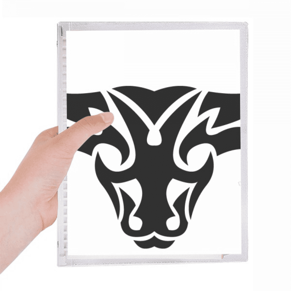 constellation taurus zodiac symbol notebook loose diary refillable ...