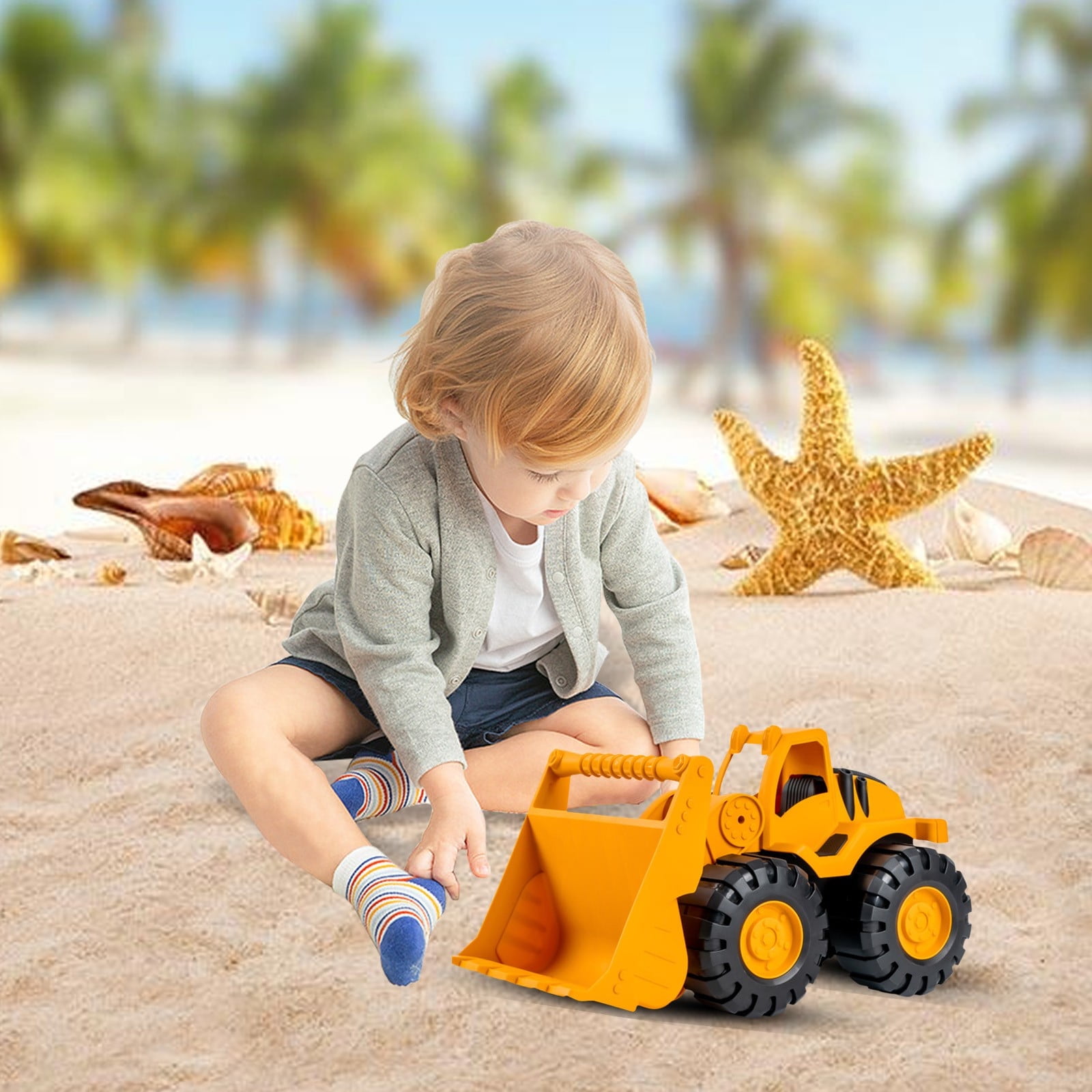 construction toys dump truck toy construction vehicle 10" action ...
