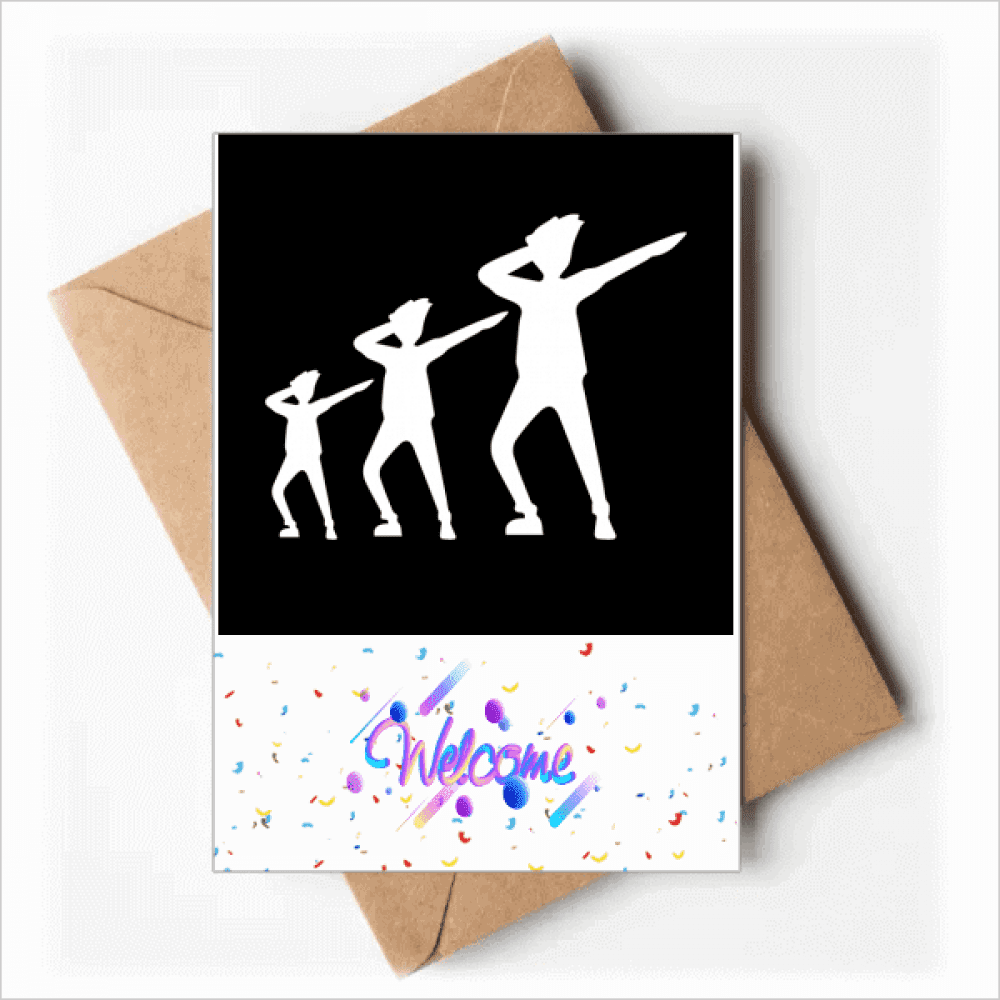 continuous progressive direction Welcome Back Greeting Cards Envelopes ...