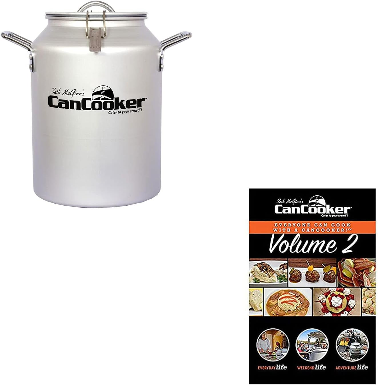 **convection 4 gallon steam cooker bundle with 100-page recipe cookbook ...