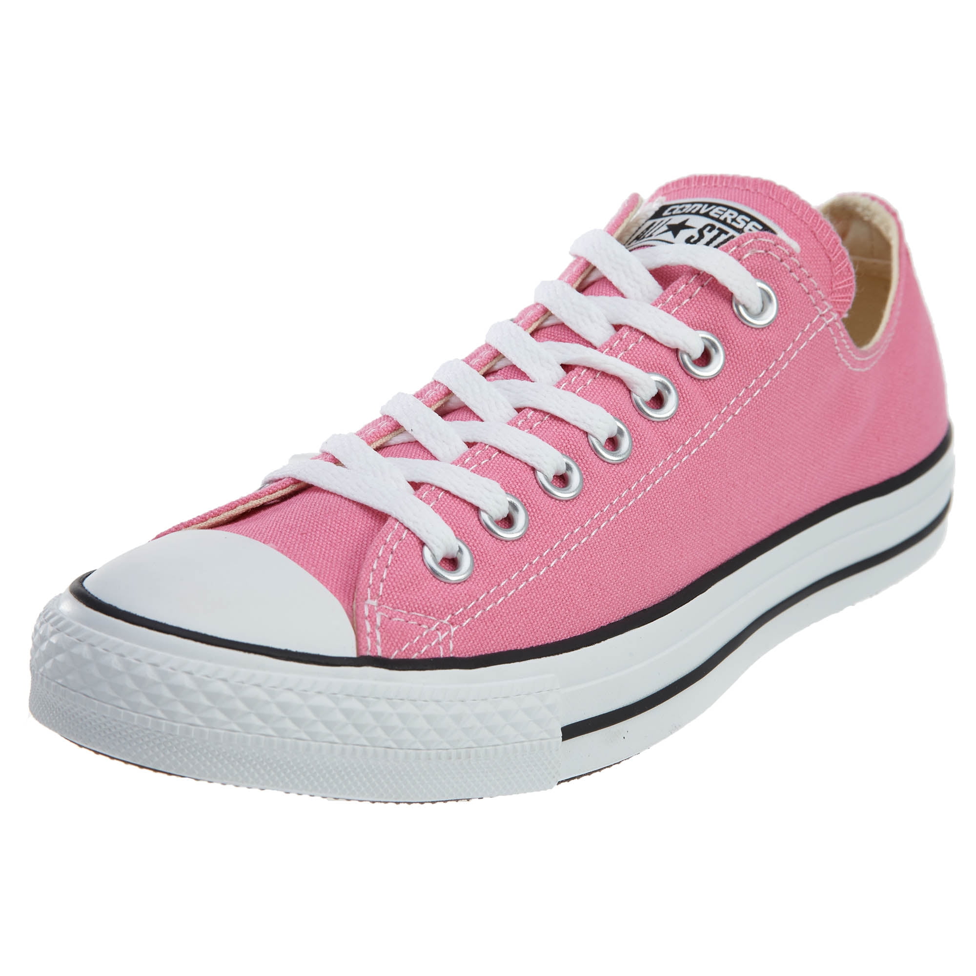 converse unisex chuck taylor all star ox low top classic pink sneakers ...