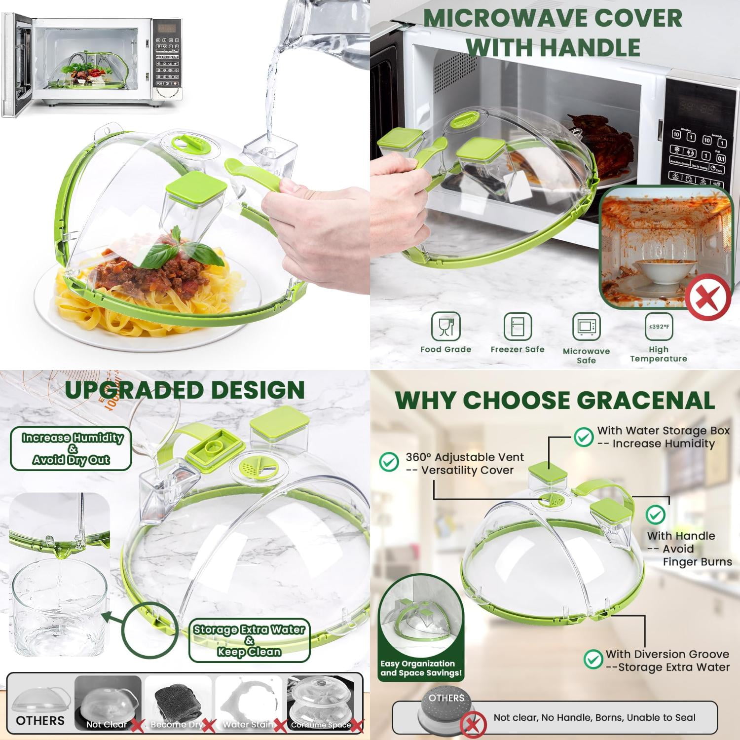 our cooking experience with this easy-to-use durable microwave splatter ...