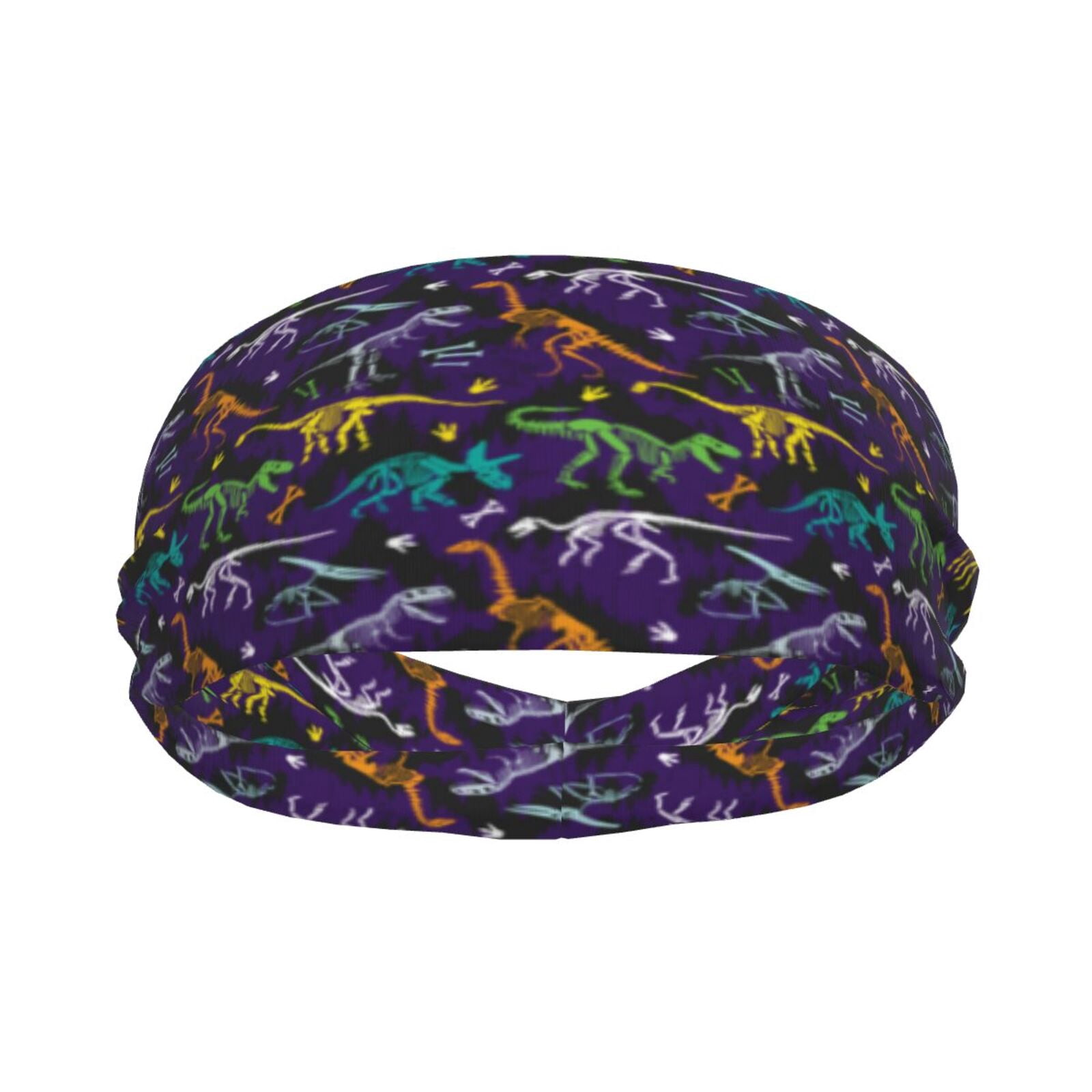 cool Dinosaur print Sports Headband for Women Men, Running Headband ...