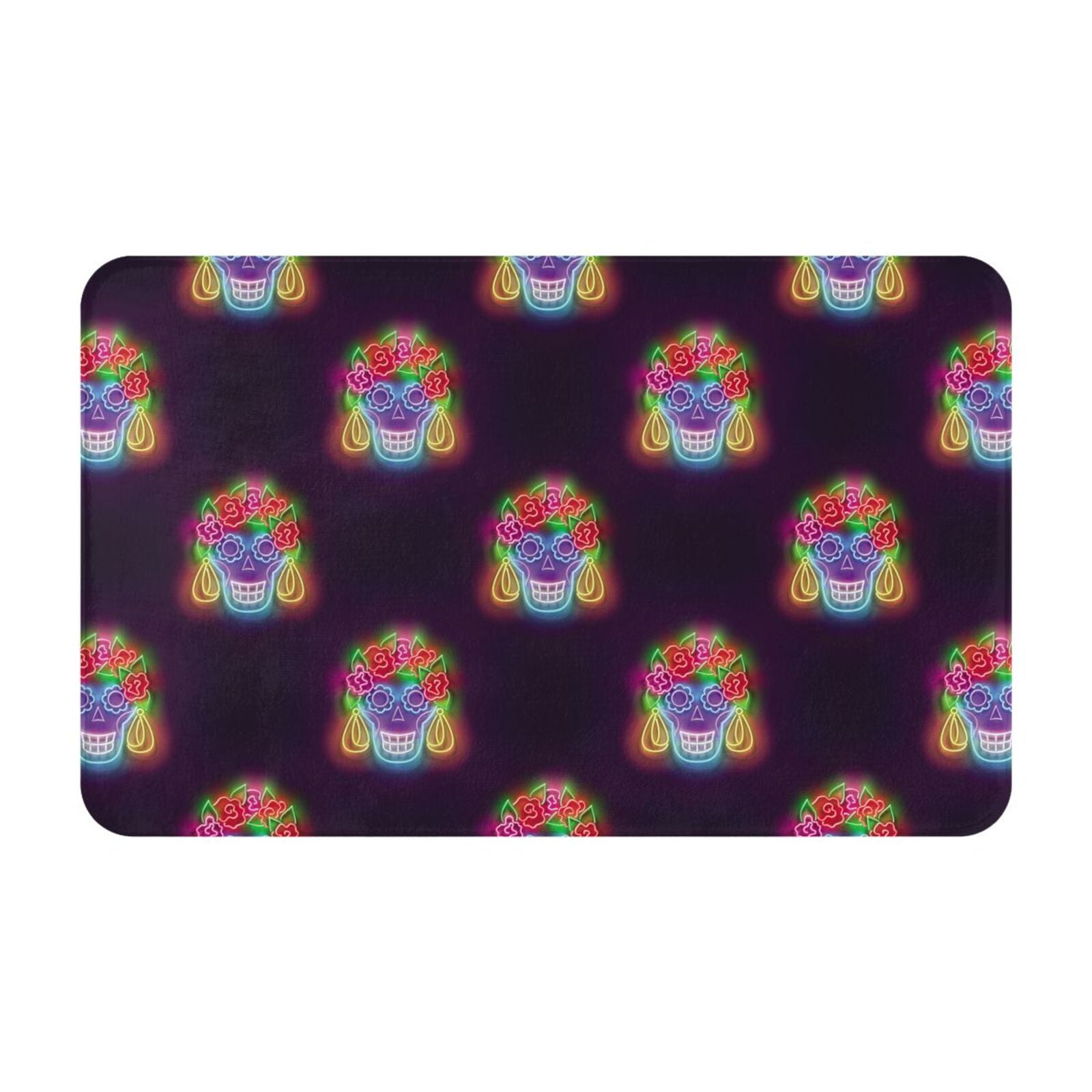 cool Light Bulb Pattern Door Mat for Indoor, Welcome Door Mats Front ...