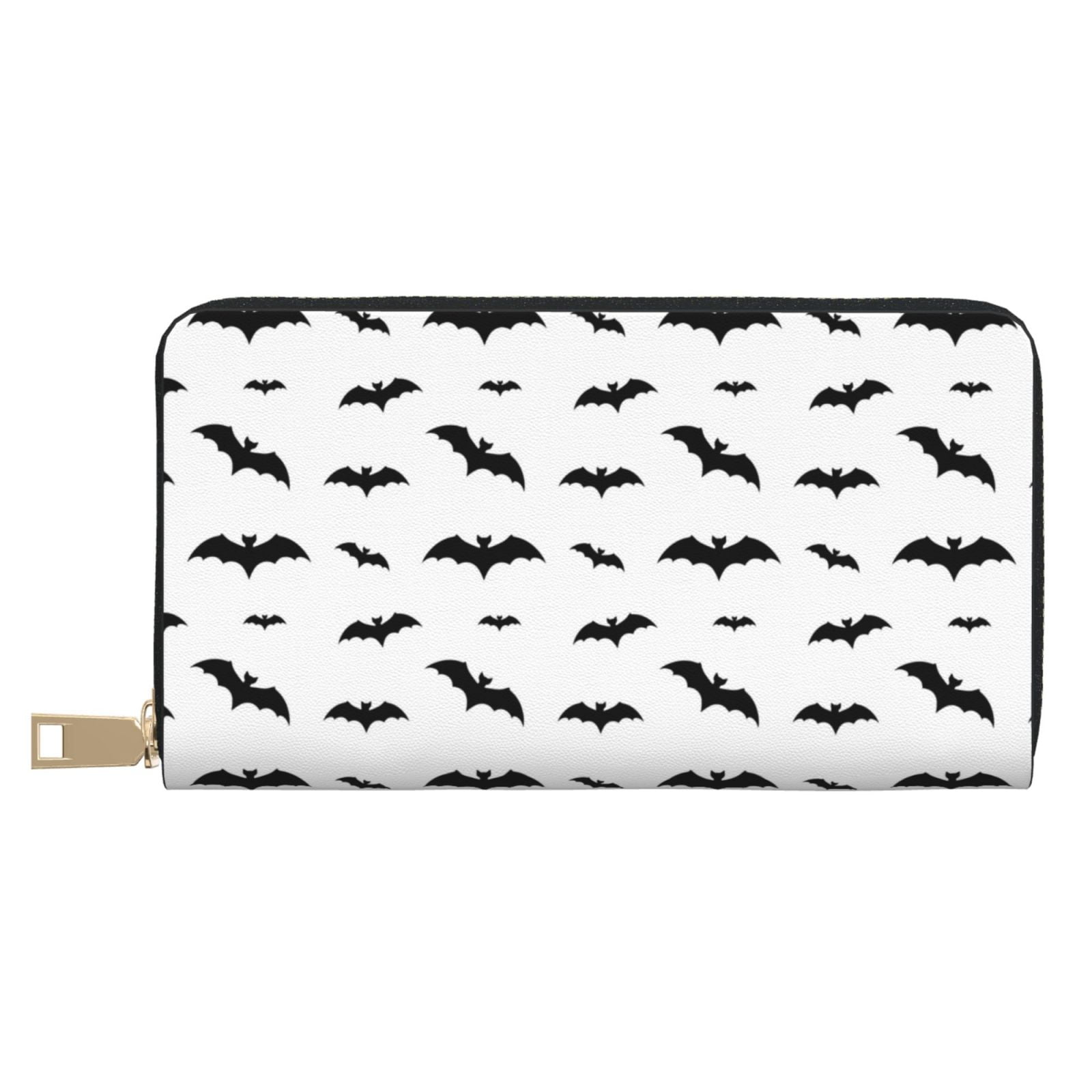 cool black bats halloween Wallet Women, Leather Bifold Multi Card ...