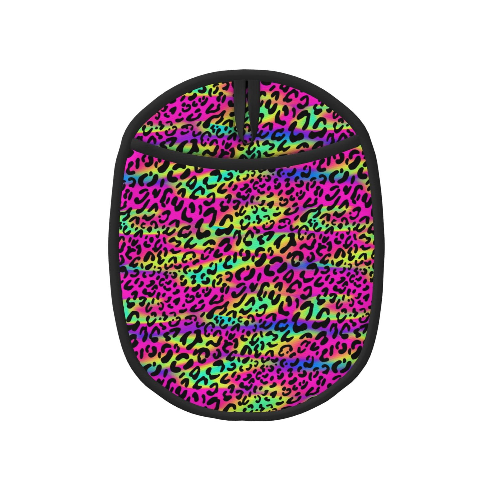 cool bright red Leopard rainbow Pot Holders for Kitchen - Heat ...