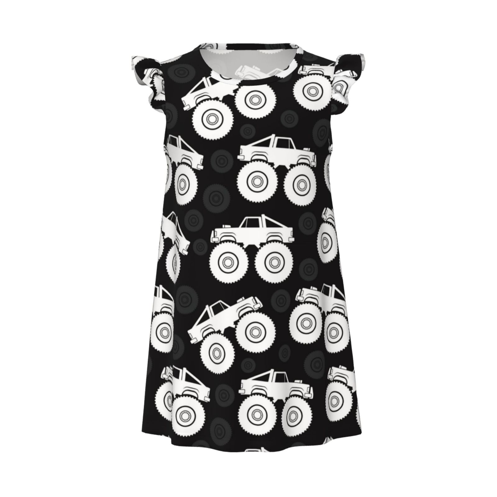 cool car A Girls Nightgowns, Short Sleeves Dress Girls Sleepwear ...