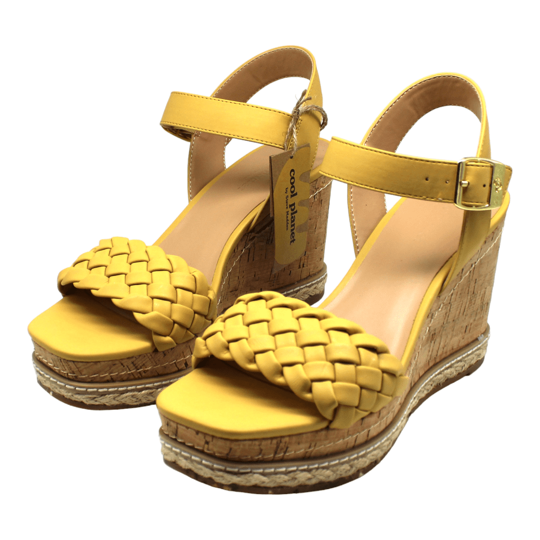 cool planet by Steve Madden Women's Jitney Wedge Sandals - Walmart.com