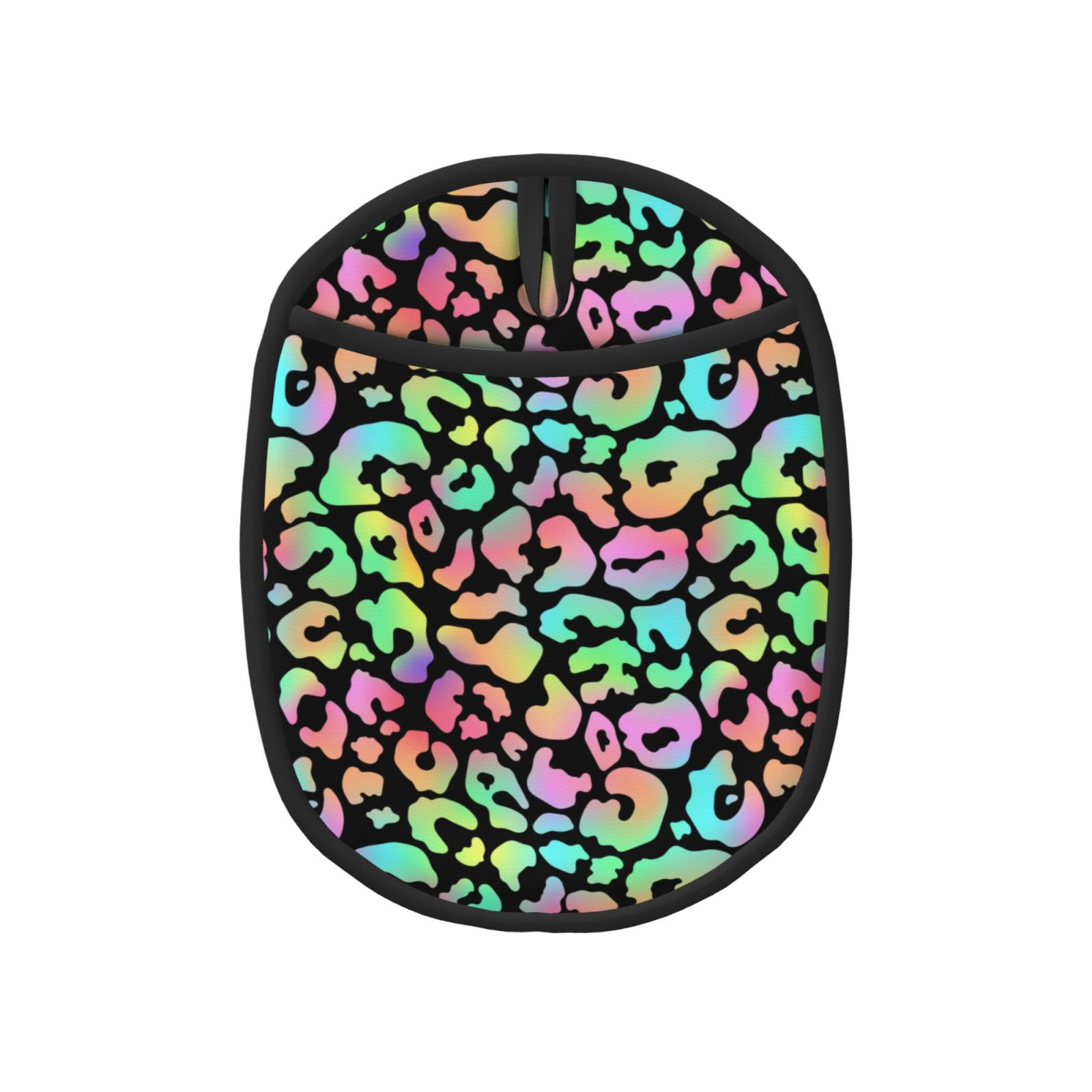 cool rainbow Leopard Trendy Pot Holders for Kitchen - Heat Resistant ...