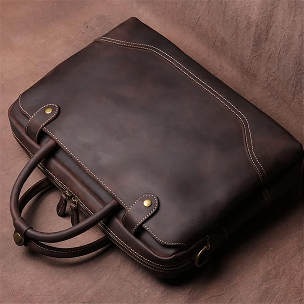 Very cool vintage handbag for men,one shoulder leather tote bag, men's ...