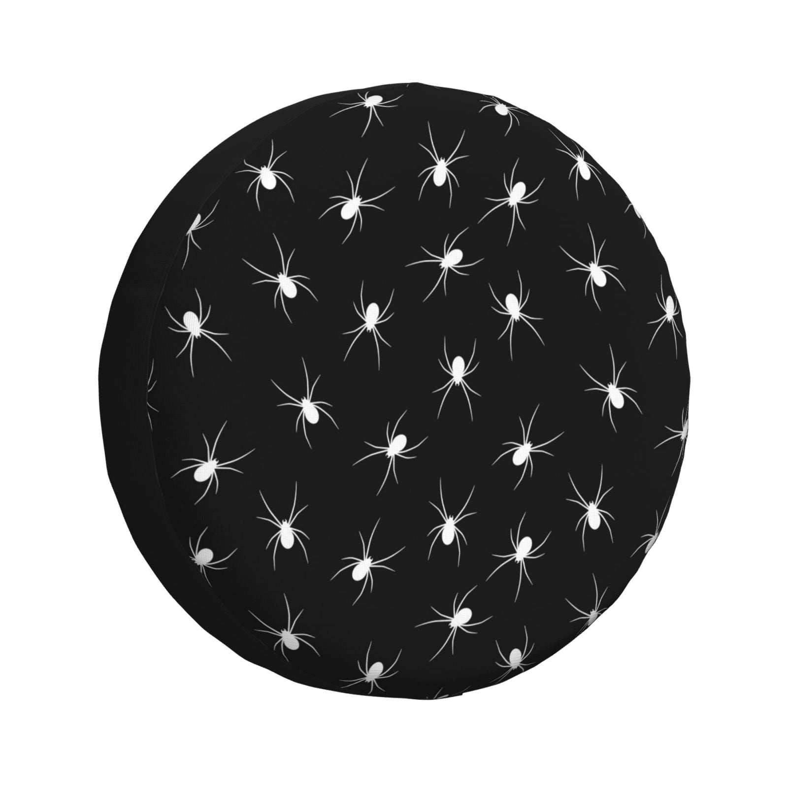 cool white spiders black Spare Tire Cover for Trailer Camper RV Truck ...