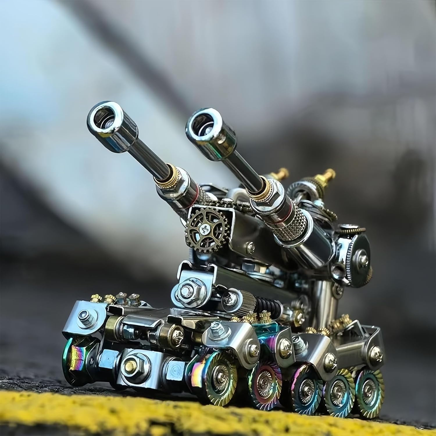 Very cool3D Metal Model Set Mechanical Tank Very cool3D Metal Puzzle ...
