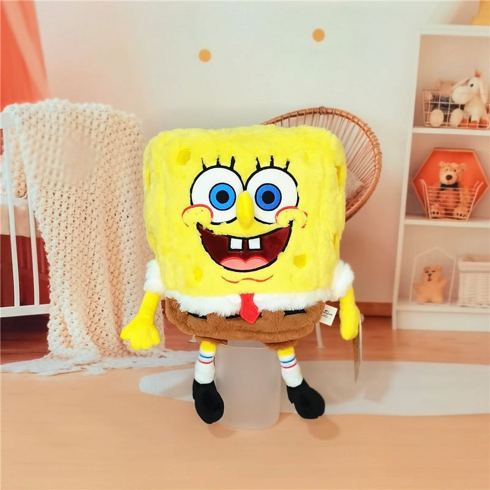 copiliyy New SpongeBob SquarePants doll Patrick Star plush toy, crab ...