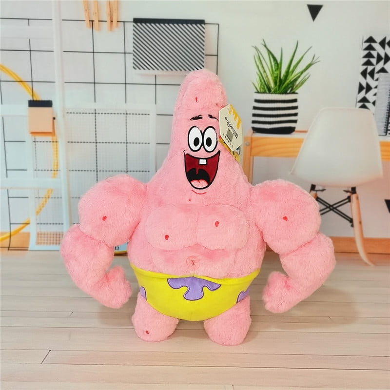 copiliyy New SpongeBob SquarePants doll Patrick Star plush toy, crab ...