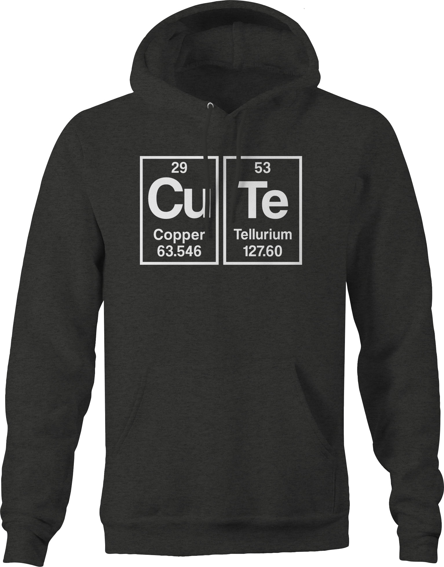 copper periodic table of elements science Hoodies for Men Large Dark ...