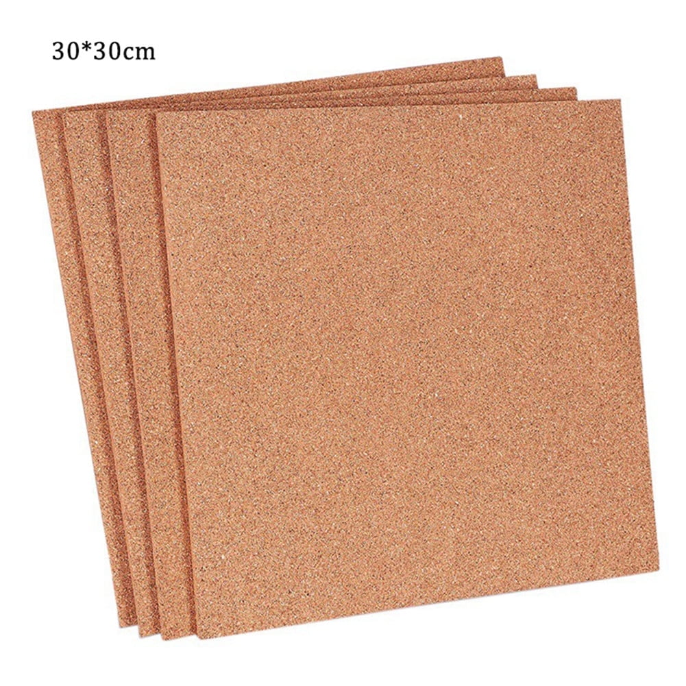 cork board bulletin board, self adhesive wood message board photo wall ...