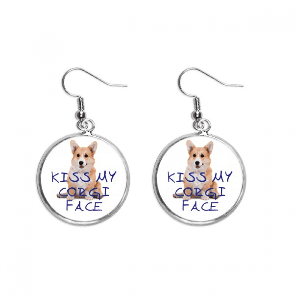 corky dog wales specialty ear dangle silver drop ear jewelry woman ...