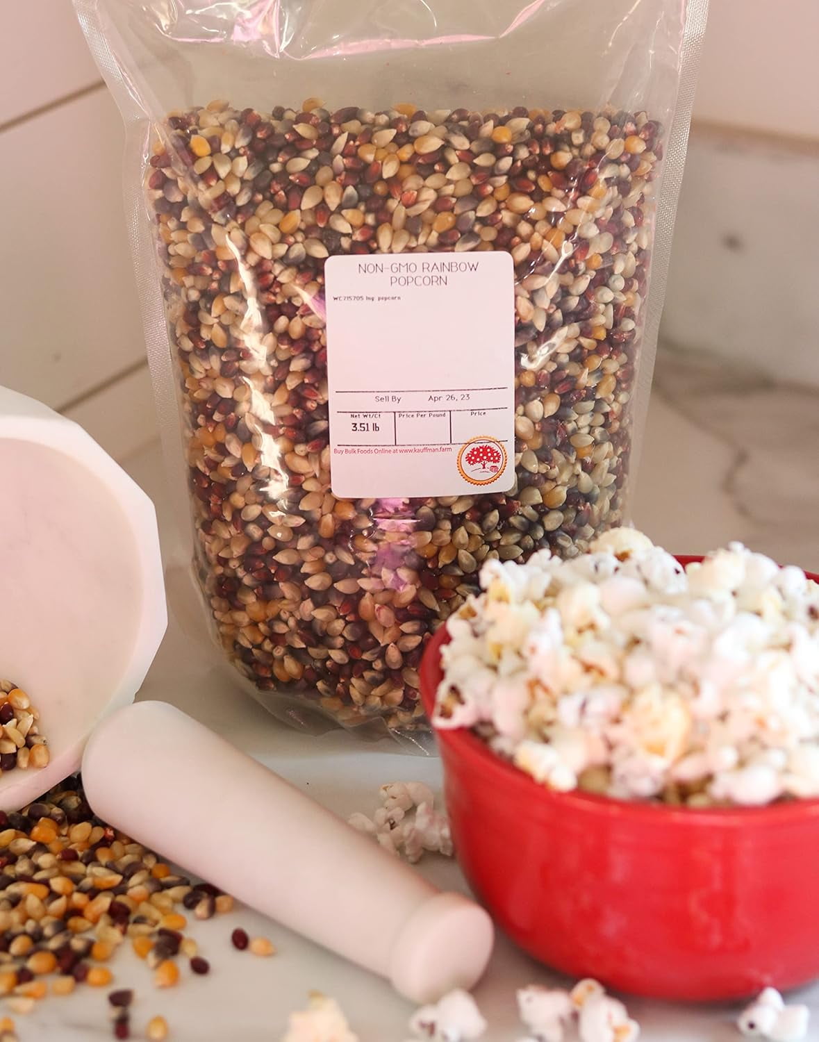 corn Kernels - Non-GMO Gourmet Corn - 3.5 Pound Bag - Walmart.com