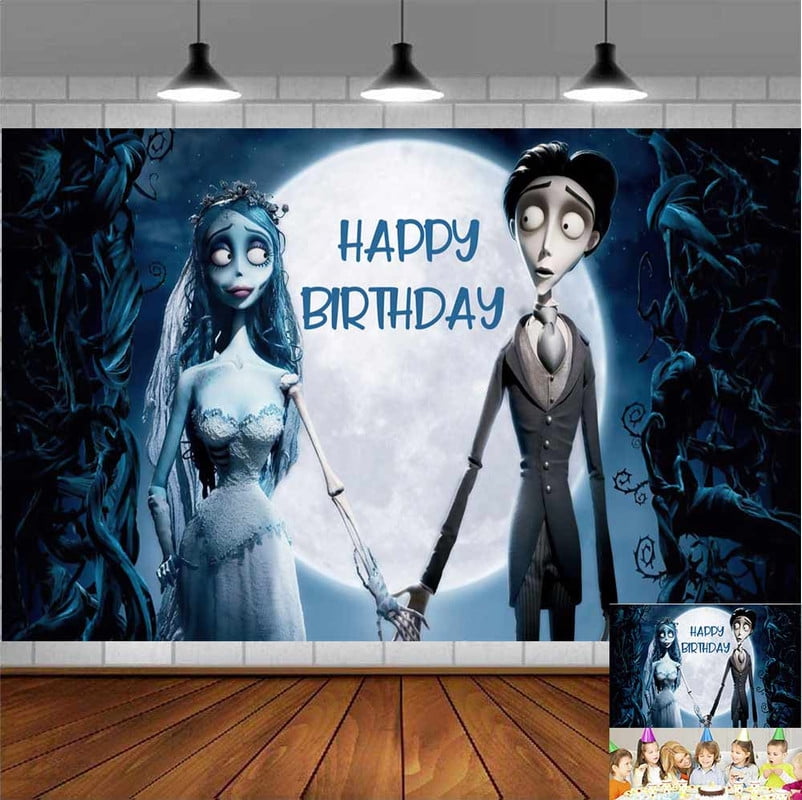 corpse bride Backdrop Banner Party Supplies Poster Movie Theme ...