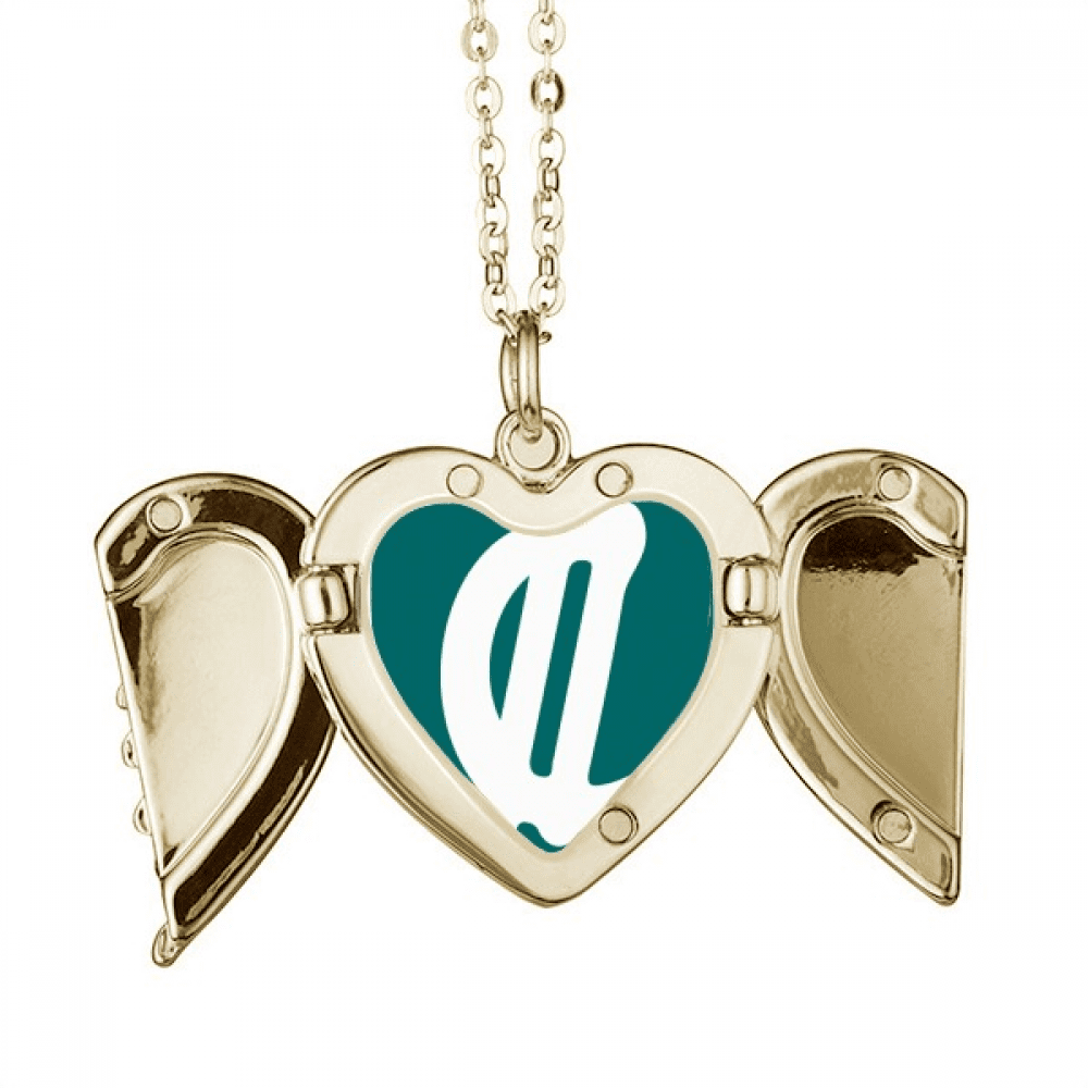 costa currency symbol colon crc folded wings peach heart pendant ...