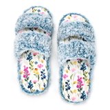 cosyone1997 Women's Fuzzy Open Toe Memory Foam Slippers Indoor Outdoor ...