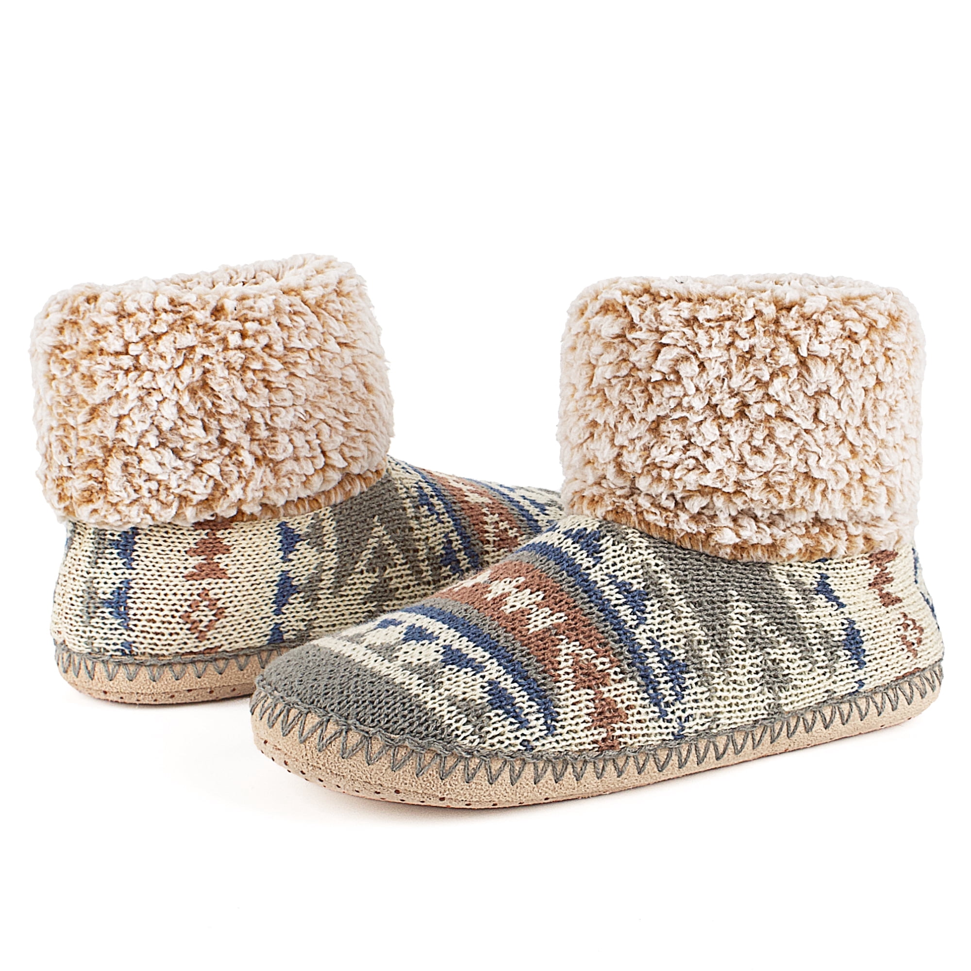 cosyone1997 Women's Bootie Slippers, Warm Indoor House Boots, Christmas ...