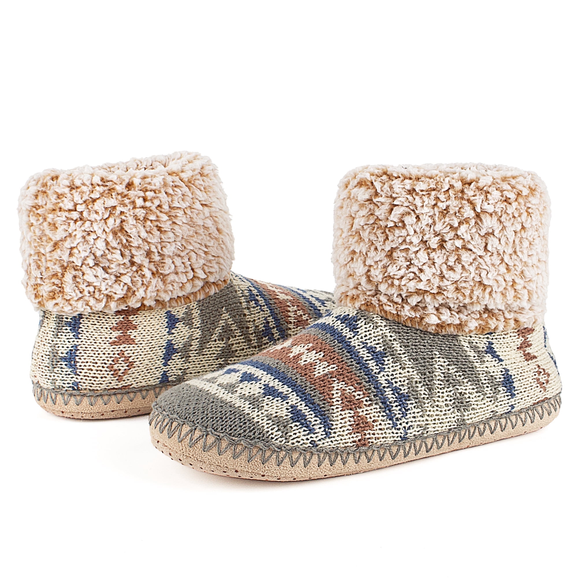 cosyone1997 Women's Bootie Slippers, Warm Indoor House Boots, Christmas ...