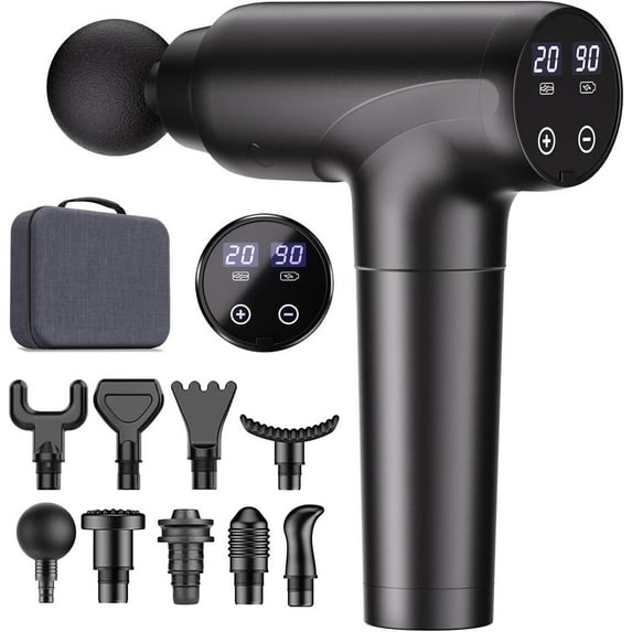 cotsoco Massage Gun Deep Tissue, Silent Brushless Motor for Muscle Pain ...