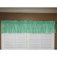 cotton eyelet window valance 58 wide aqua - Walmart.com
