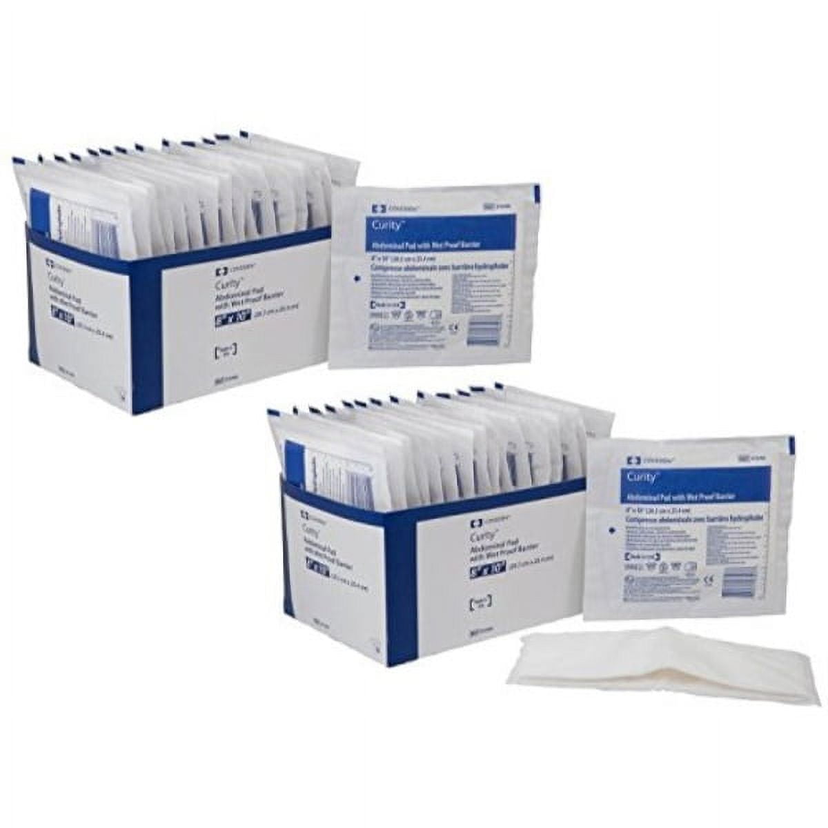 "Covidien Non-Woven Absorbent Medical Supplies - Curity Abdominal Pads ...