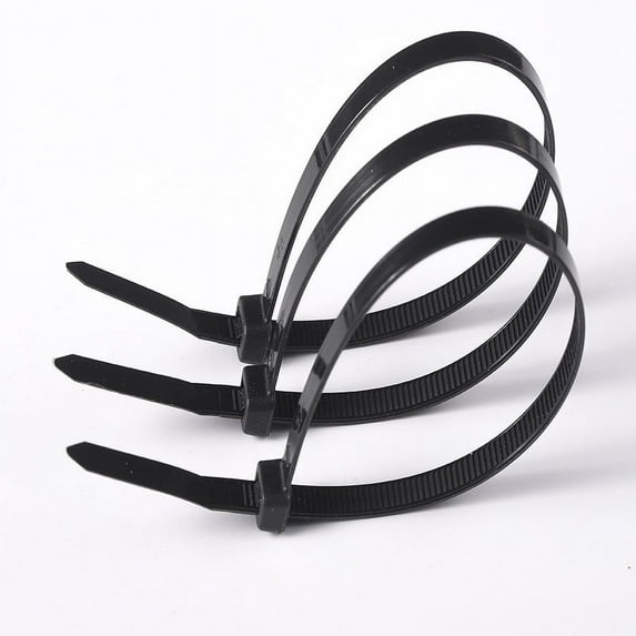 cpengpj 100Pcs Heavy Duty Nylon Cable Ties with Buckle, Self-Locking ...