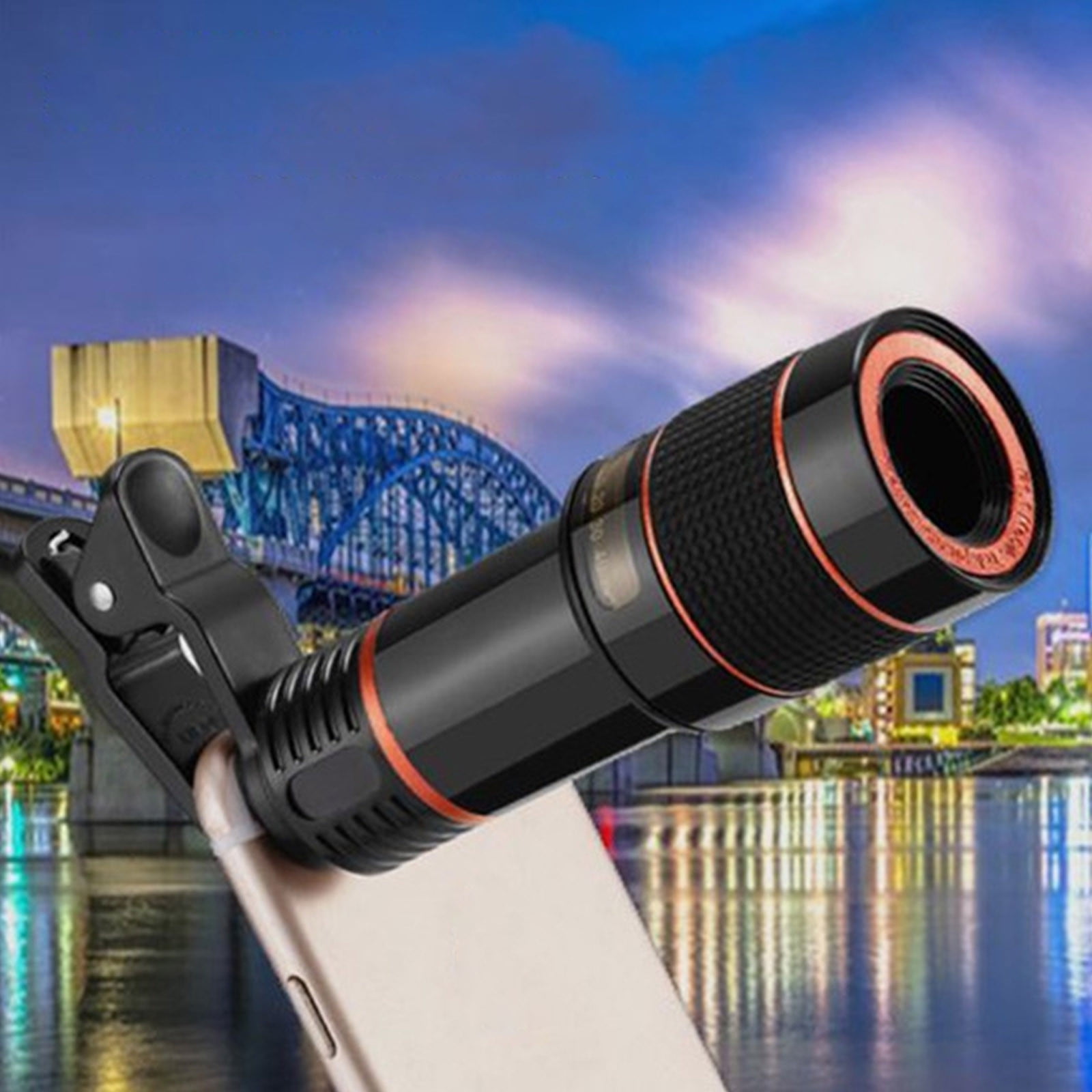 cpengpj 12x Telephoto Mobile Phone Lens, External HD Camera Lens with ...