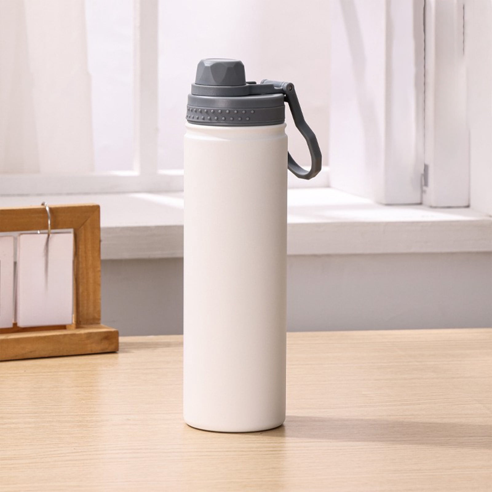 cpengpj 750ml Stainless Steel Insulated Water Bottle with Carry Loop ...
