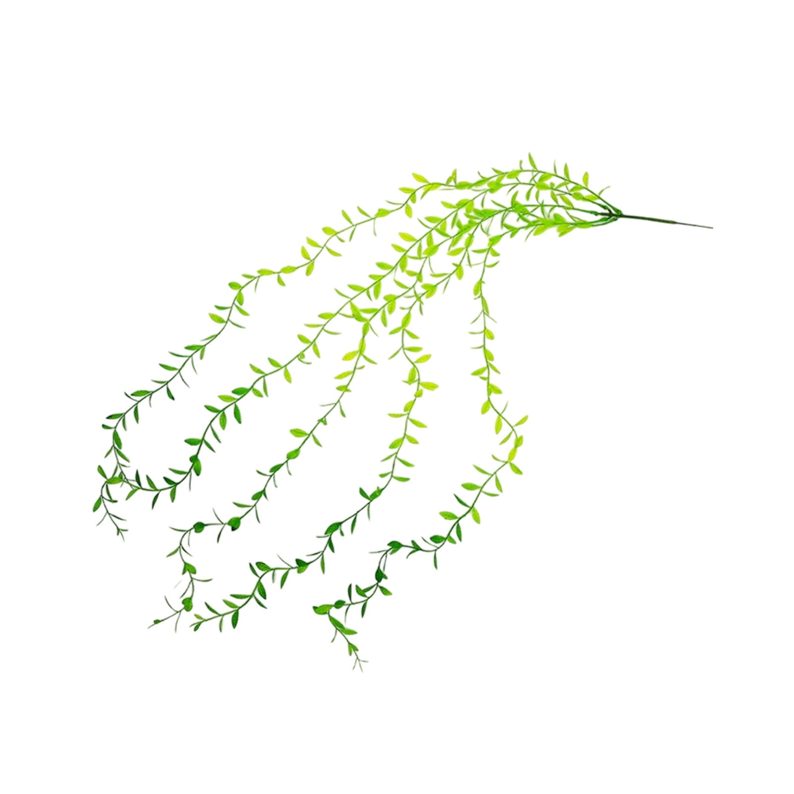 cpengpj Artificial Willow, Plastic Plants Greenery Leaves Fake Hanging ...