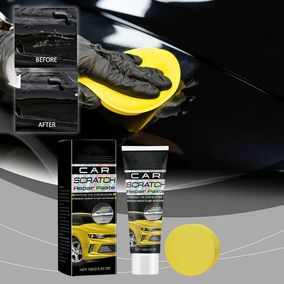 cpengpj Car Scratch Repair Paste Kit, Professional Scratch Remover Wax ...