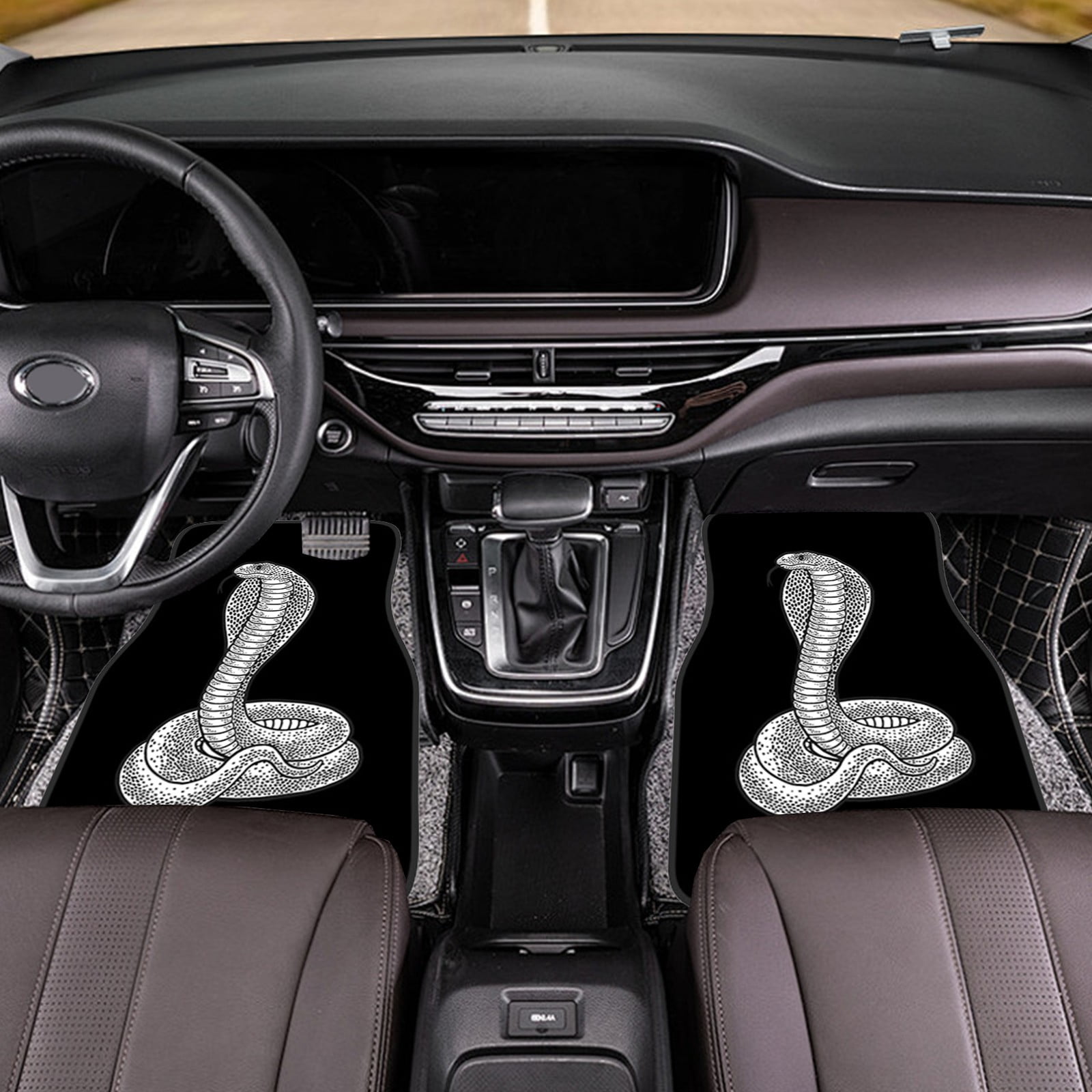 cpengpj Clearance 2Pcs Floor Mats, All-Weather Car Mat with Universal ...