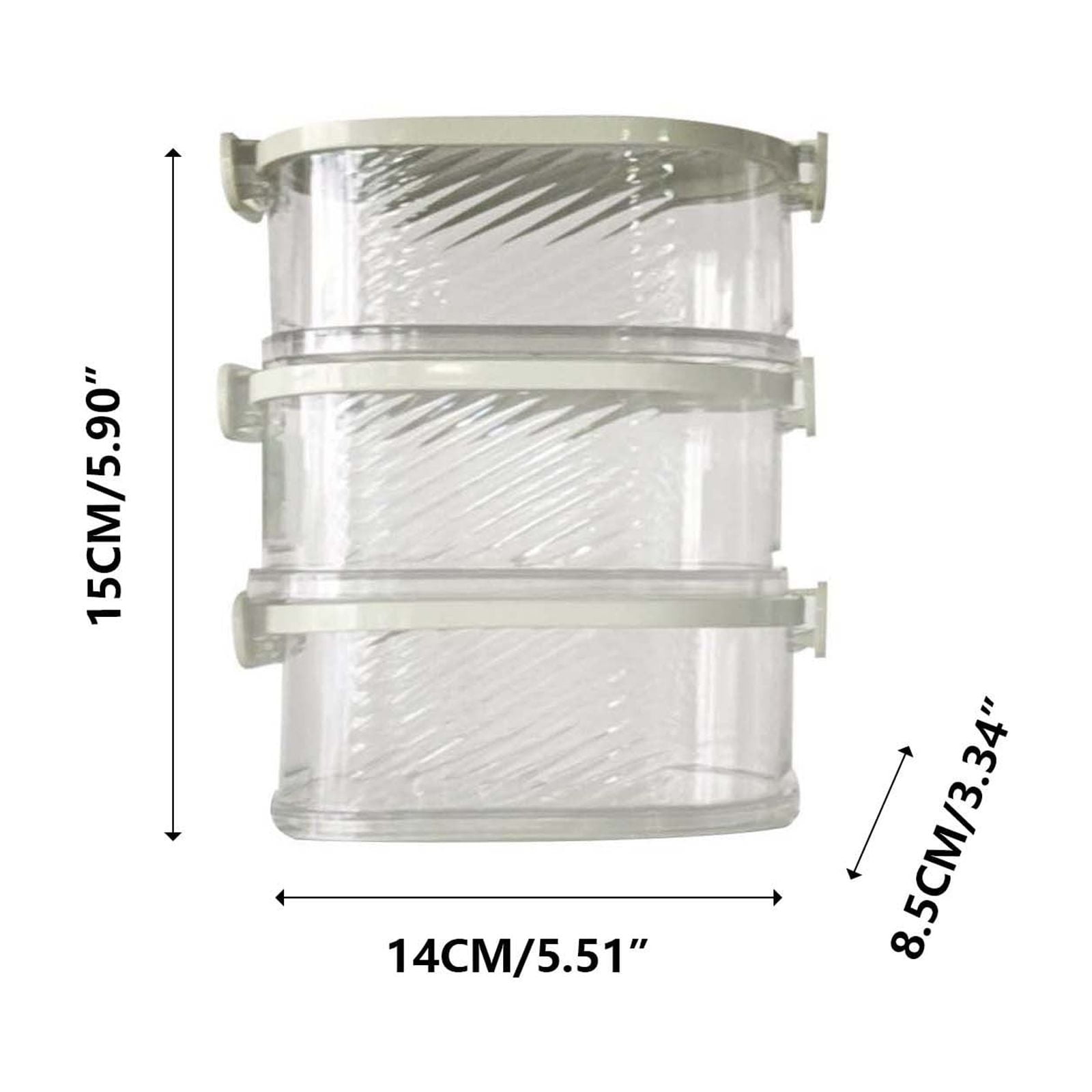 cpengpj 3 Layer Vegetable Flavored Spice Storage Box, Household Kitchen ...