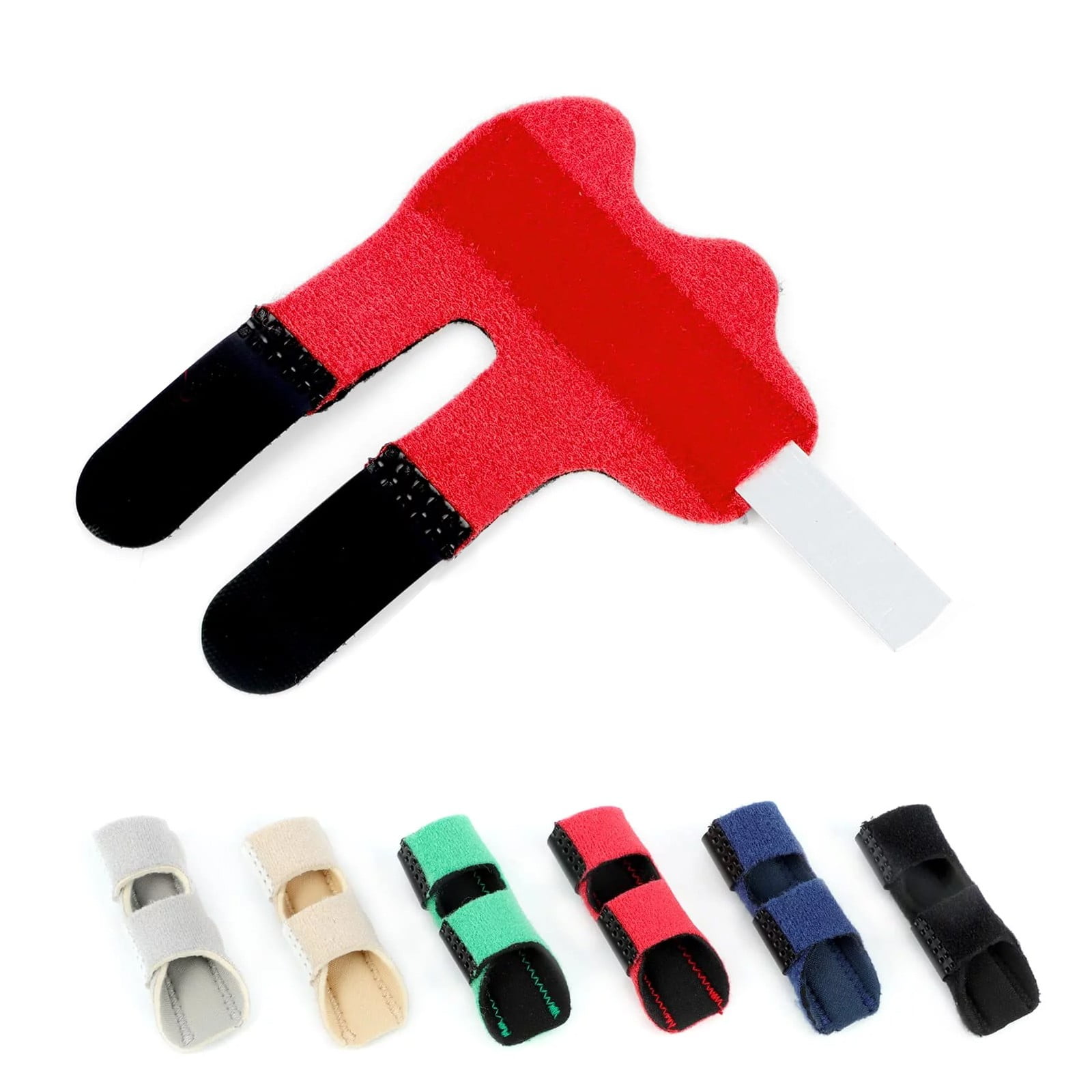 cpengpj Clearance 6Pcs Finger Splint, Finger Support Brace Finger ...