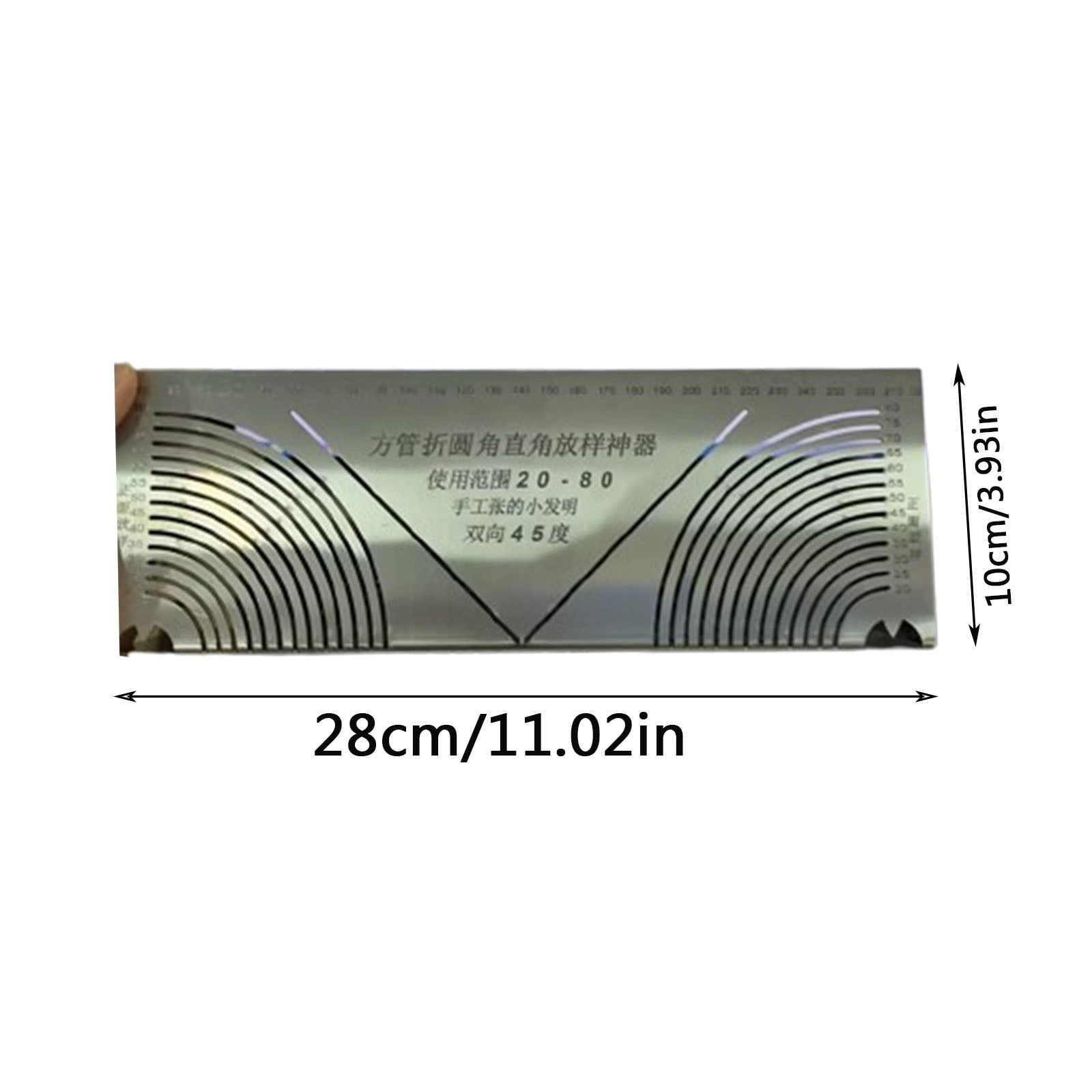 cpengpj Clearance Angle and Arc Marking Tool, Adjustable Linear Arc ...