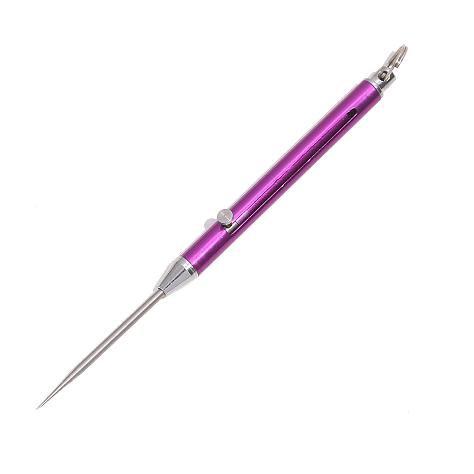 cpengpj Portable Alloy Titanium Spring Toothpicks Metal Pocket Push ...