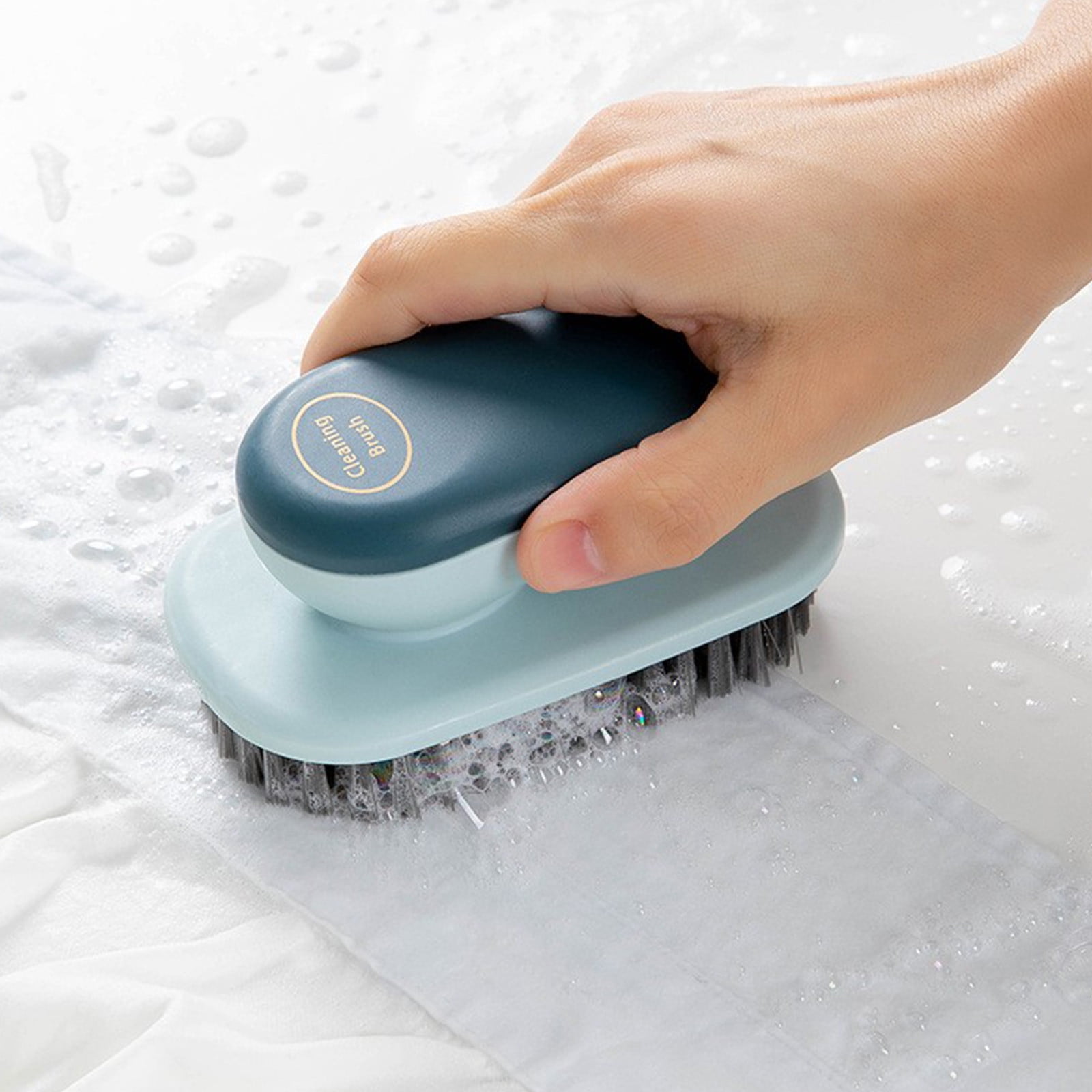 cpengpj Scrub Brush, Handle Laundry Clothes Shoes Brush Small Cleaning ...
