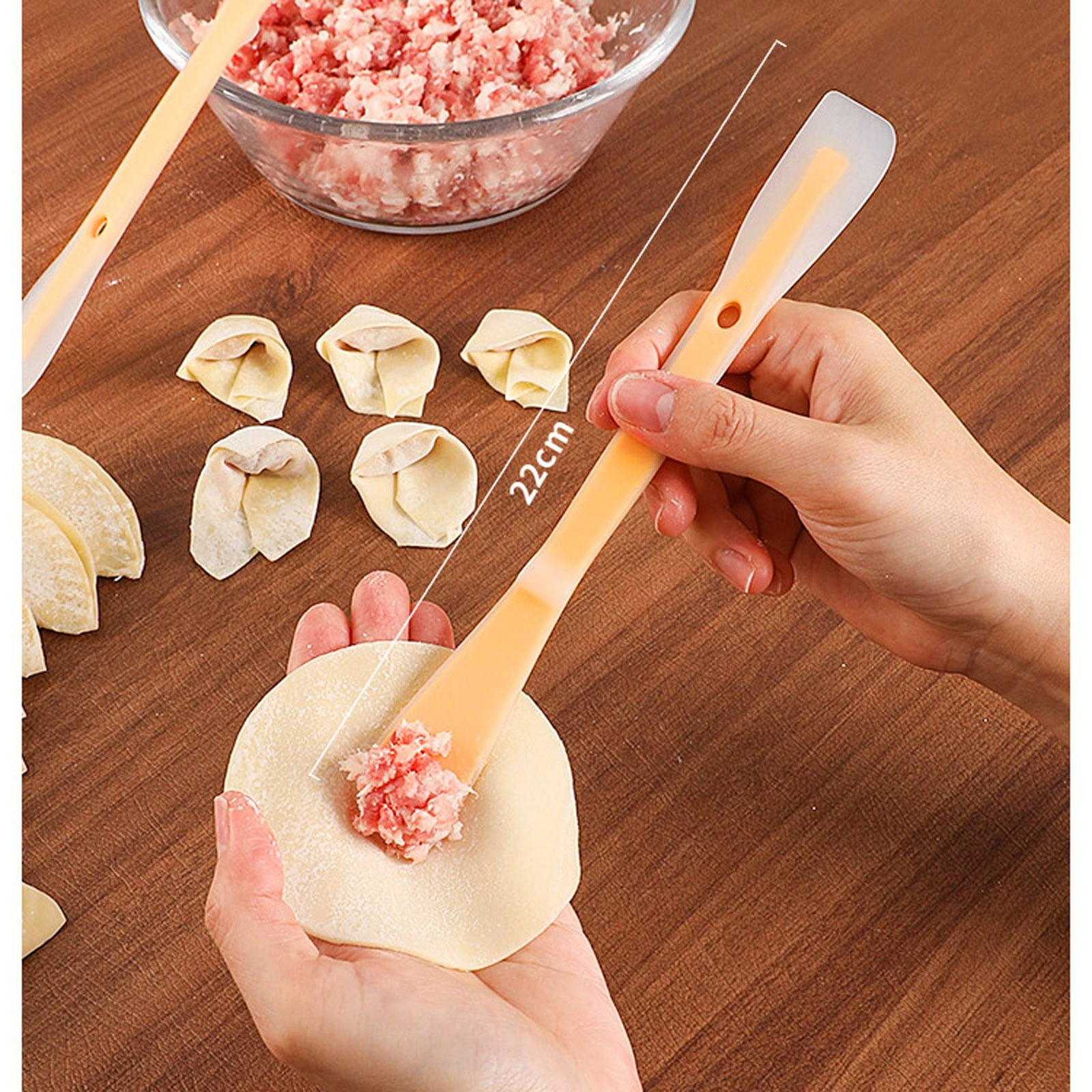 cpengpj Silicone Spatula Scraper Spoon Double-Headed Dual-Purpose for ...