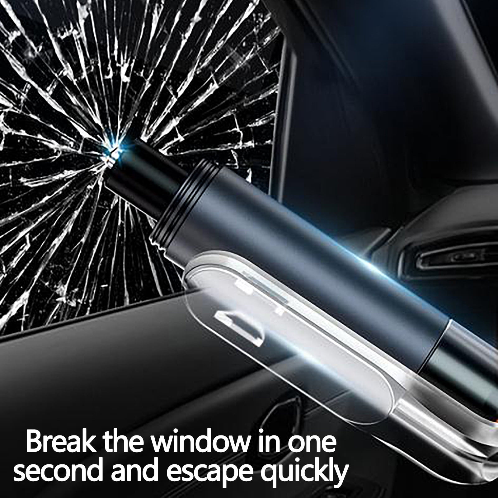 cpengpj Clearance Spring Type Car Safety Hammer, Auto Car Escape Tool ...