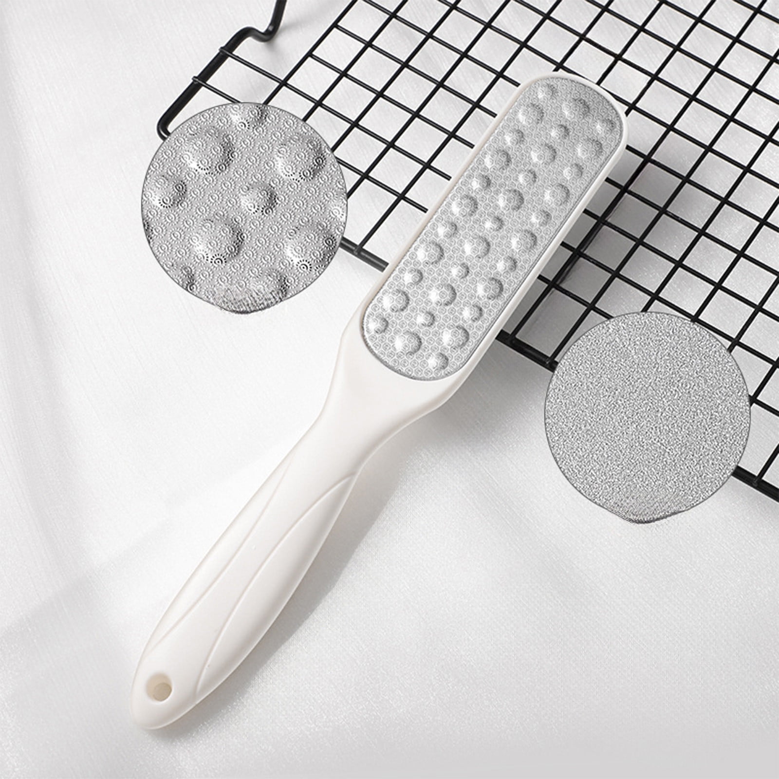 cpengpj Double-Sided Stainless Steel Foot File Callus Remover for Dead ...