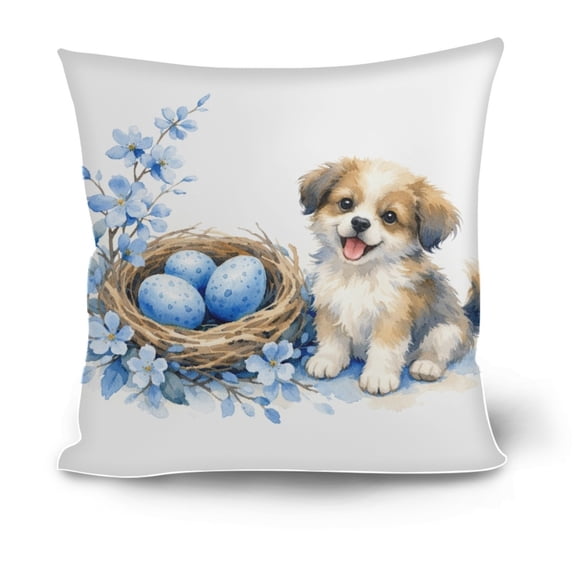 cpengpj Easter-Themed Drawable Polyester Pillowcase 18x18 Inches for ...
