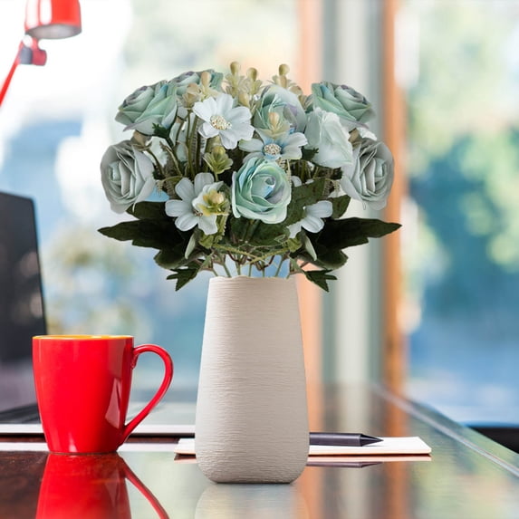 cpengpj Fade-Resistant Artificial Rose Bouquet 1-Pack,Pet Friendly,for ...