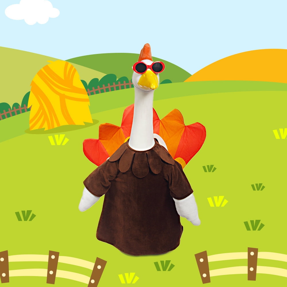 cpengpj Festive Goose Outfit - Easter Decor, Easy Install Porch and ...